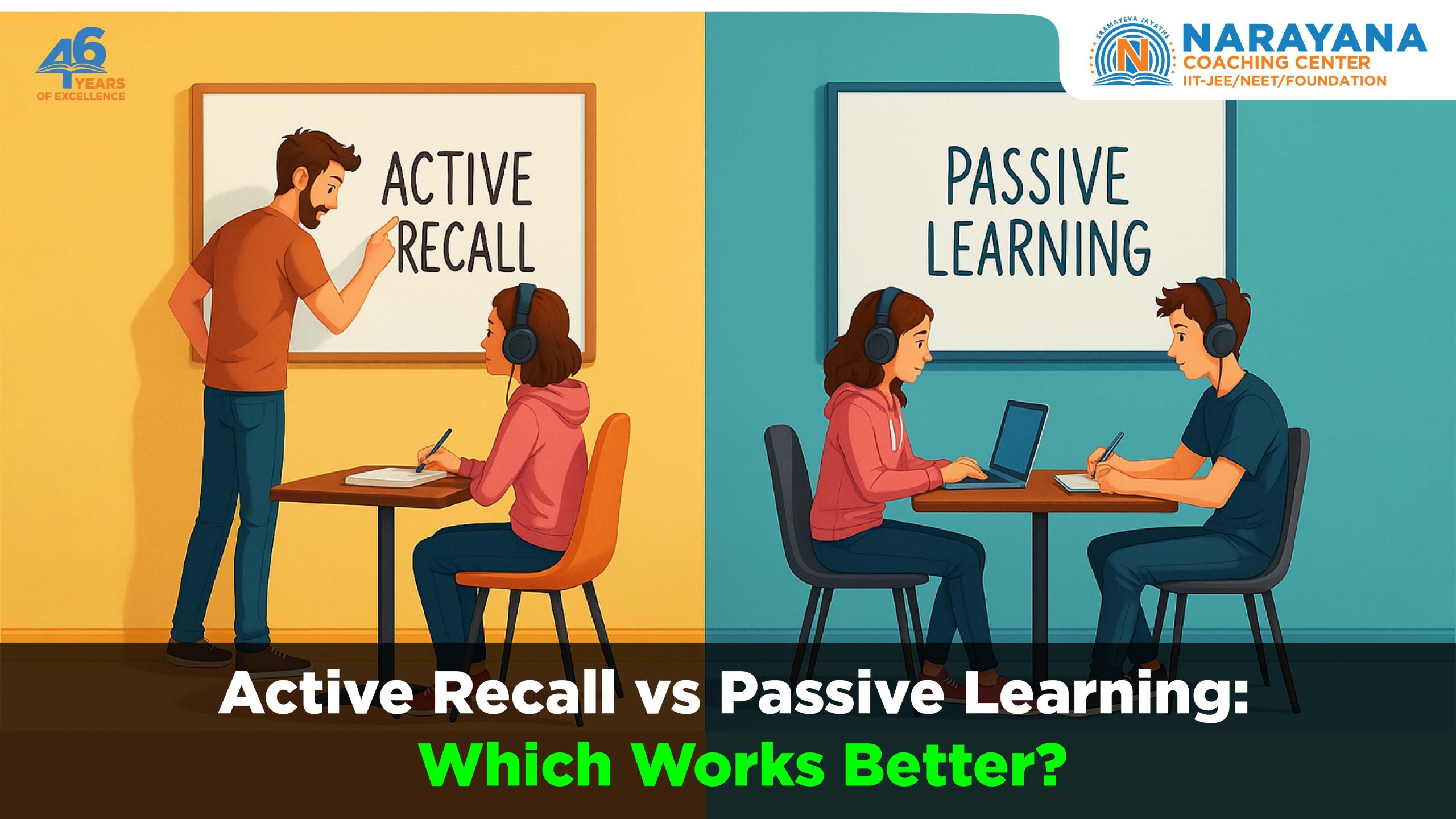 Active Recall vs Passive Learning: What Works Best for JEE & NEET Students?