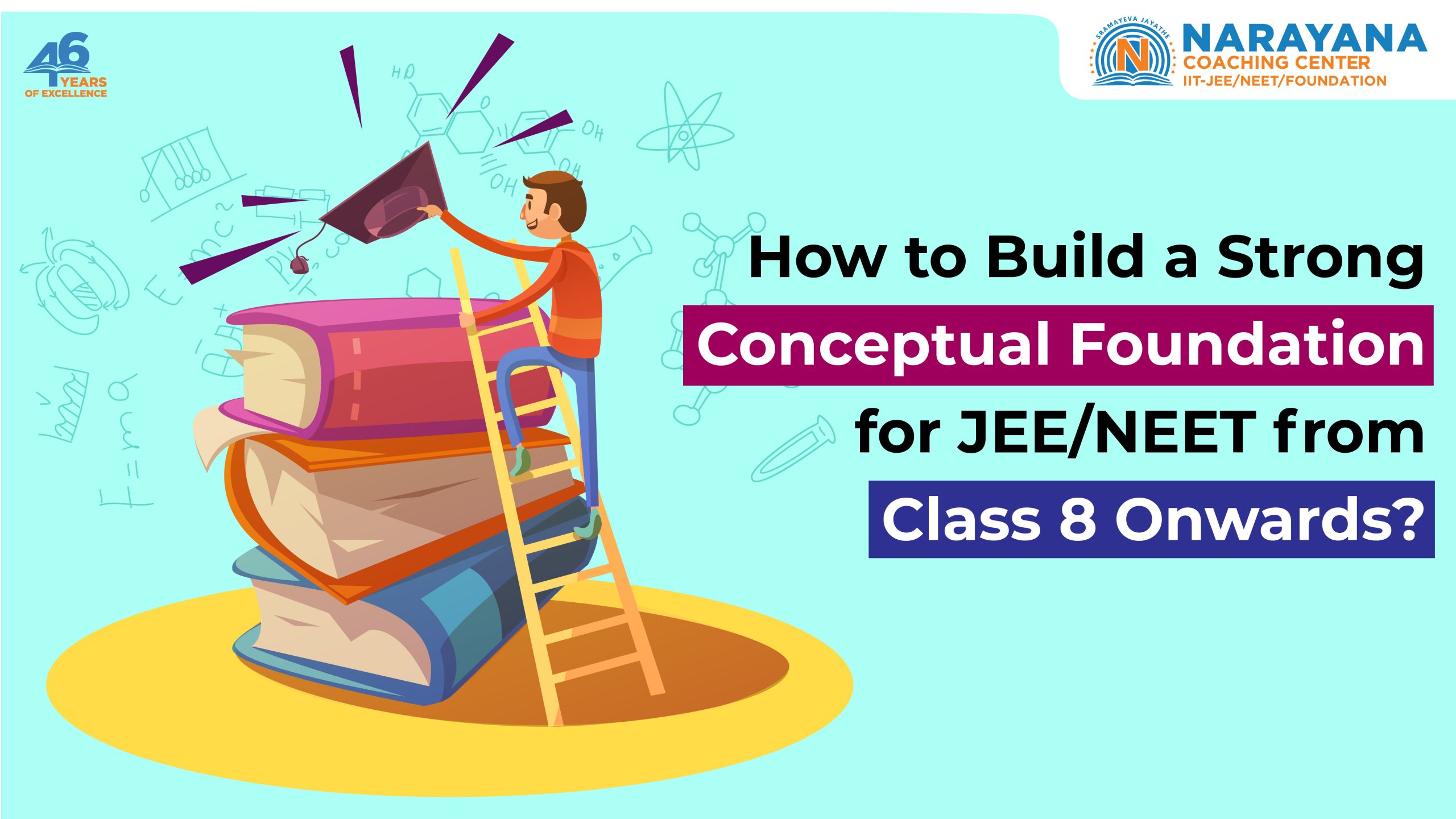 How to Build a Strong Foundation for JEE/NEET from Class 8?