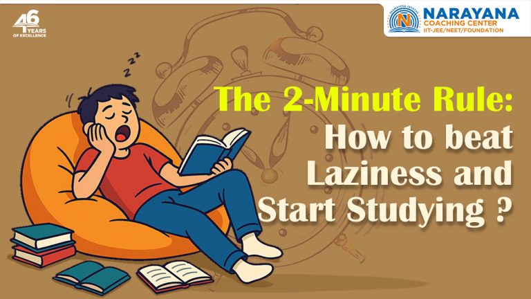 2-Minute Rule to Stop Laziness & Start Studying | Smart Habits for Students