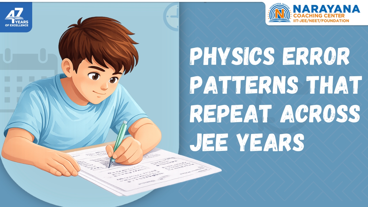 Physics Error Patterns in JEE: Common Mistakes Class 11 & 12 Students ...