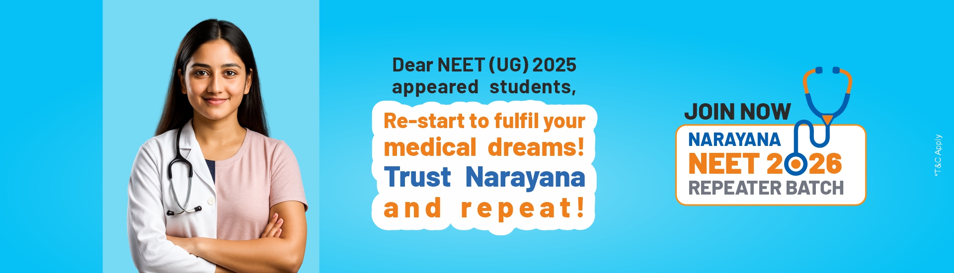 Best NEET Repeater Course | Narayana Coaching Centers